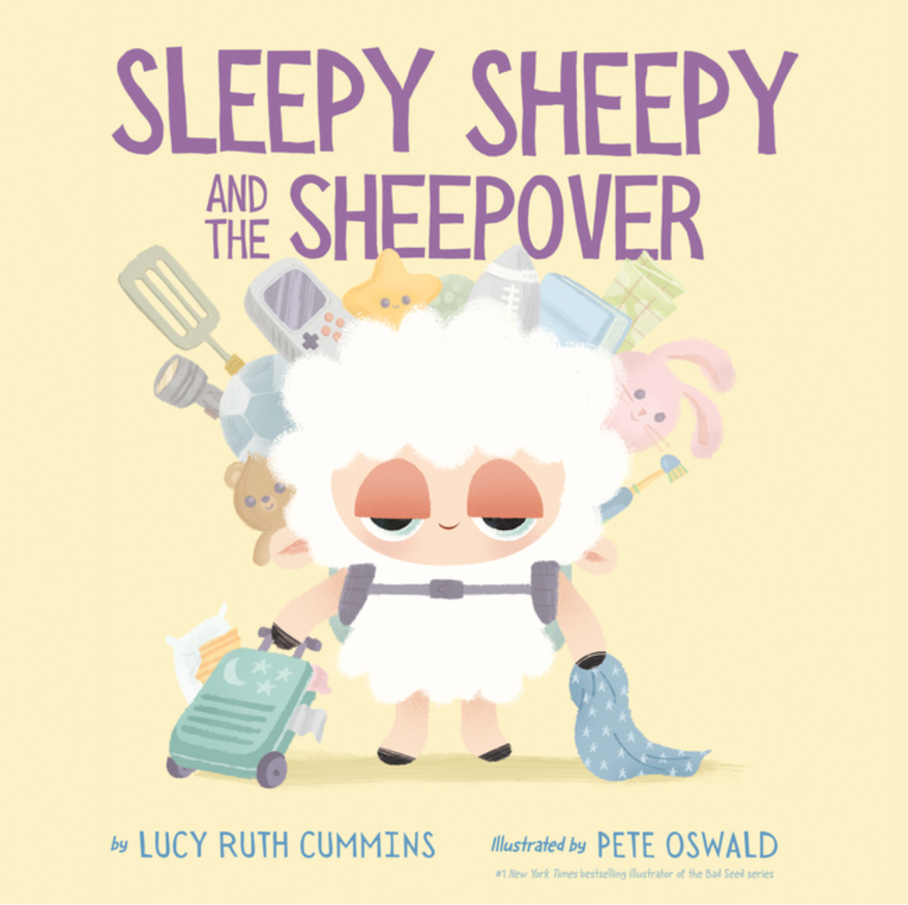 Sleepy Sheepy and the Sheepover, Lucy Ruth Cummins and Pete Oswald – Press Shop